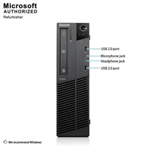 lenovo ThinkCentre M92p Business Desktop Computer - Intel Core i7 Up to 3.9GHz, 16GB RAM, 480 GB SSD, Windows 10 Pro (Renewed)