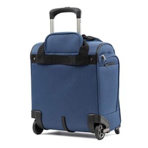 Travelpro Tourlite Softside Lightweight Rolling Underseat Compact Carry-On Upright 2 Wheel Bag, Men and Women, Blue, 15-Inch