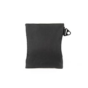 DIME BAGS Omerta Capo Carbon Filter Pouch Dual Velcro Seal | Carbon-Lined Pouch with Activated Carbon Technology (6 Inch, Black)