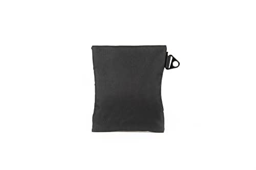 DIME BAGS Omerta Capo Carbon Filter Pouch Dual Velcro Seal | Carbon-Lined Pouch with Activated Carbon Technology (6 Inch, Black)