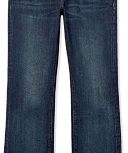 Amazon Essentials Men's Straight-Fit Stretch Bootcut Jean, Dark Wash, 28W x 32L