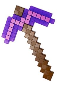 mattel minecraft enchanted pickaxe