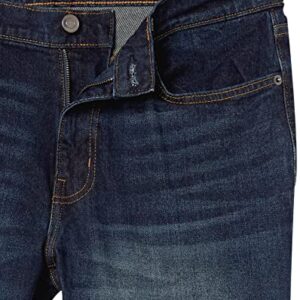 Amazon Essentials Men's Slim-Fit Stretch Bootcut Jean, Dark Wash, 31W x 32L