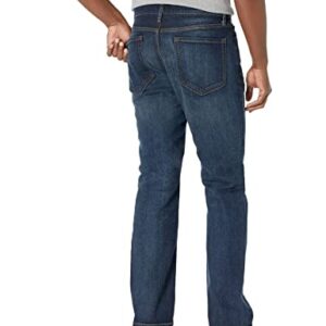 Amazon Essentials Men's Slim-Fit Stretch Bootcut Jean, Dark Wash, 31W x 32L