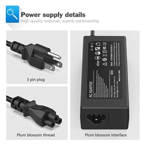 45W Laptops Charger for HP Pavilion Chromebook 14 11 G3 G4 X360, Stream Envy Spectre Elitebook 850-G3 840-G3 820-G3 741727-001 65W/45W Bule Tip Notebook Adapter Power Cord