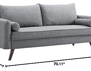 Lifestyle Solutions Calgary Sofa, Grey