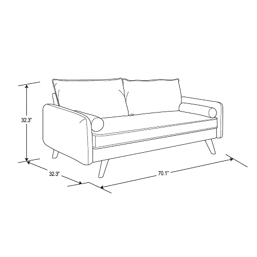 Lifestyle Solutions Calgary Sofa, Grey