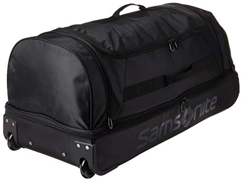 Samsonite Andante 2 Wheeled Rolling Duffel Bag, All Black, 32-Inch