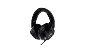 mackie mc series professional foldable studio closed-back headphones (mc-150),black