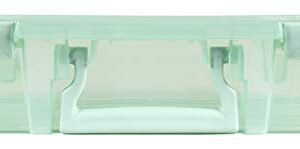 ArtBin 6955RJ Super Satchel 1-Compartment Box, Art & Craft Organizer, 1-Pack, Translucent Mint