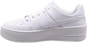 nike womens wmns air force 1 sage low ar5339 100 triple white - size 12w