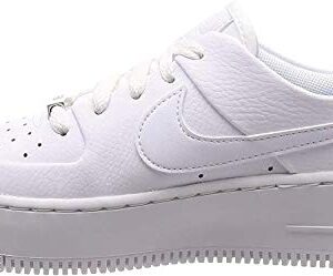 Nike Womens WMNS Air Force 1 Sage Low AR5339 100 Triple White - Size 12W