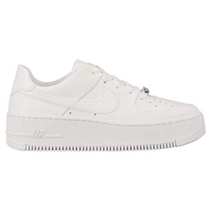 Nike Womens WMNS Air Force 1 Sage Low AR5339 100 Triple White - Size 12W