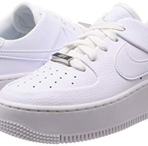 Nike Womens WMNS Air Force 1 Sage Low AR5339 100 Triple White - Size 12W