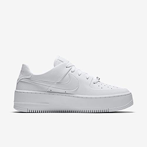 Nike Womens WMNS Air Force 1 Sage Low AR5339 100 Triple White - Size 12W