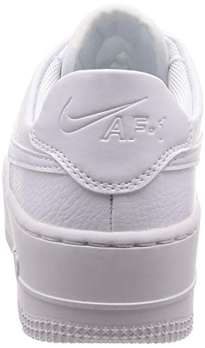 Nike Womens WMNS Air Force 1 Sage Low AR5339 100 Triple White - Size 12W