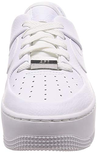 Nike Womens WMNS Air Force 1 Sage Low AR5339 100 Triple White - Size 12W