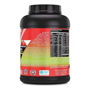 Amazing Muscle - Whey Protein Gainer - 6 Lb - Supports Lean Muscle Growth & Workout Recovery (Strawberry)