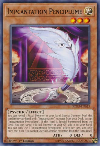 Yu-Gi-Oh! - Impcantation Pensilver - SOFU-EN023 - Soul Fusion - 1st Edition - Common