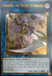 yu-gi-oh! - galatea, the orcust automaton - sofu-en043 - soul fusion - 1st edition - super rare