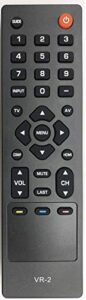 new vr2 remote control fit for vizio lcd tv vp323hdtv10a vp422 vu32lhdtv10a vu37lhdtv10a vw32lhdtv20a vw32lhdtv30a vw32lhdtv40a vw37lhdtv20a vw37lhdtv30a vw37lhdtv40a vw42lfhdtv10a veco320l