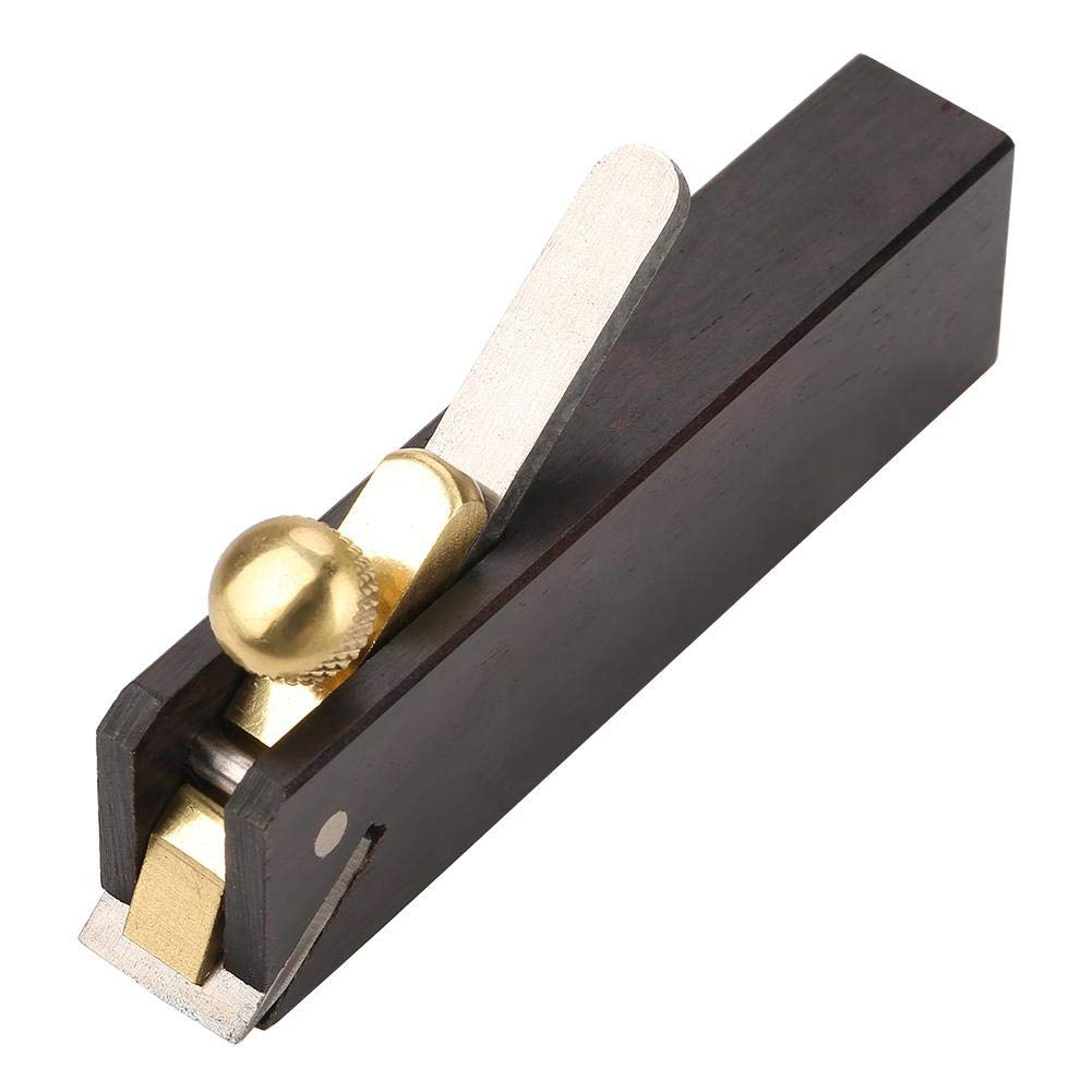 Portable Wood Hand Planer Ebony Mini DIY Cable-line Woodworking Plane Carpenter Wood Cutting Tool for Trimming ChamfeEdge Sloping