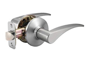 amazon basics victory door lever, passage, satin nickel