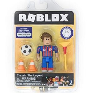 Roblox Gold Collection Crezak: The Legend Single Figure Pack with Exclusive Virtual Item Code