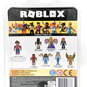 Roblox Gold Collection Crezak: The Legend Single Figure Pack with Exclusive Virtual Item Code