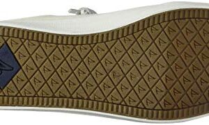 Sperry Women's Crest Vibe Mule Canvas Sneaker, White, 8.5 M US