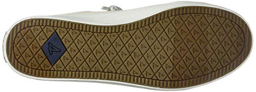 Sperry Women's Crest Vibe Mule Canvas Sneaker, White, 8.5 M US