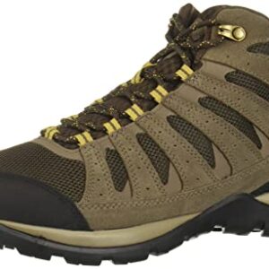 Columbia Mens Redmond V2 Mid Waterproof Boot Hiking Shoe, Brown, 10.5 US