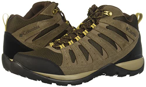 Columbia Mens Redmond V2 Mid Waterproof Boot Hiking Shoe, Brown, 10.5 US