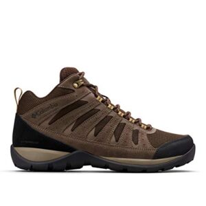 Columbia Mens Redmond V2 Mid Waterproof Boot Hiking Shoe, Brown, 10.5 US