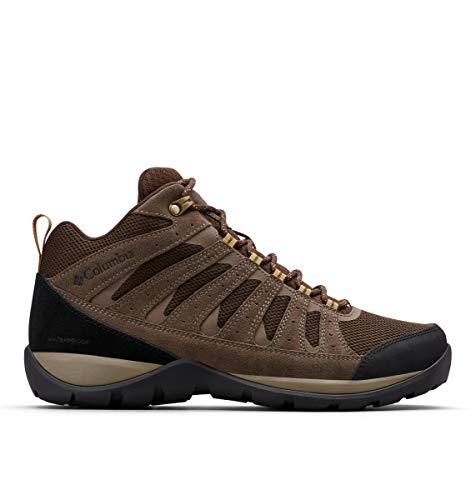 Columbia Mens Redmond V2 Mid Waterproof Boot Hiking Shoe, Brown, 10.5 US