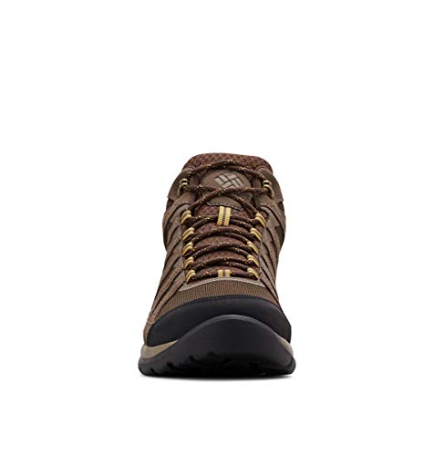 Columbia Mens Redmond V2 Mid Waterproof Boot Hiking Shoe, Brown, 10.5 US