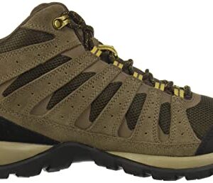 Columbia Mens Redmond V2 Mid Waterproof Boot Hiking Shoe, Brown, 10.5 US