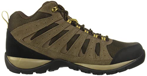 Columbia Mens Redmond V2 Mid Waterproof Boot Hiking Shoe, Brown, 10.5 US