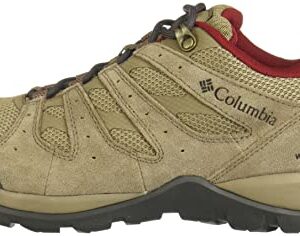 Columbia Women's Redmond V2 Waterproof, Pebble/Beet, 9