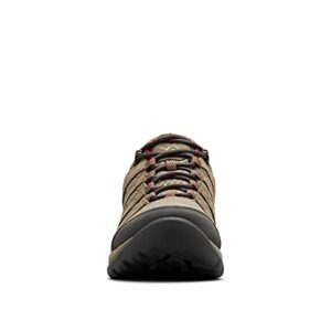 Columbia Women's Redmond V2 Waterproof, Pebble/Beet, 9