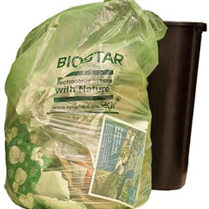 Reli. Biodegradable 13 Gallon Trash Bags | 800 Count Bulk | ASTM D6954 | Green | Eco-Friendly | Oxobiodegradable Under Certain Conditions (See Product Description)