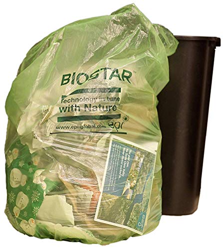 Reli. Biodegradable 13 Gallon Trash Bags | 800 Count Bulk | ASTM D6954 | Green | Eco-Friendly | Oxobiodegradable Under Certain Conditions (See Product Description)