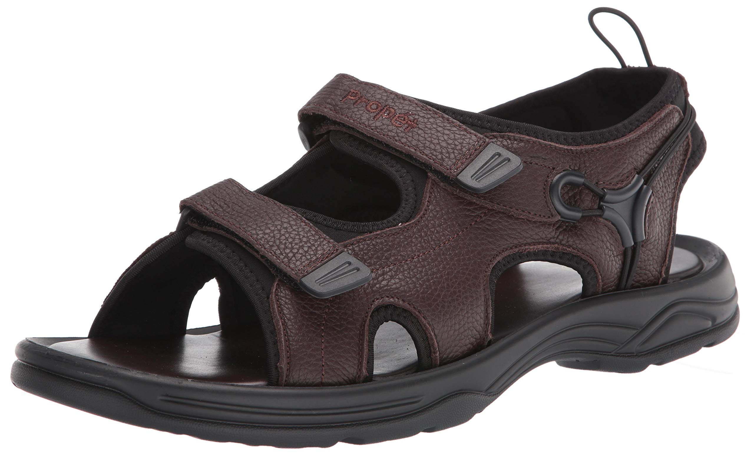 Propét Men's Surfwalker II Sandal,Brown,8 X-Wide