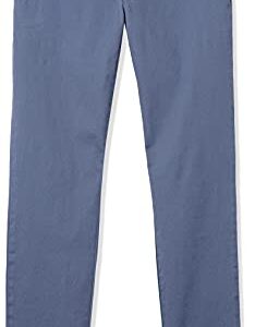 Amazon Essentials Men's Skinny-Fit Washed Comfort Stretch Chino Pant (Previously Goodthreads), Denim, 32W x 28L