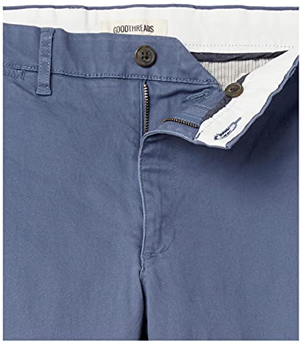 Amazon Essentials Men's Skinny-Fit Washed Comfort Stretch Chino Pant (Previously Goodthreads), Denim, 32W x 28L