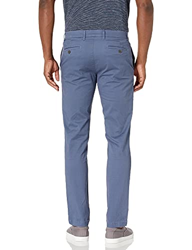 Amazon Essentials Men's Skinny-Fit Washed Comfort Stretch Chino Pant (Previously Goodthreads), Denim, 32W x 28L