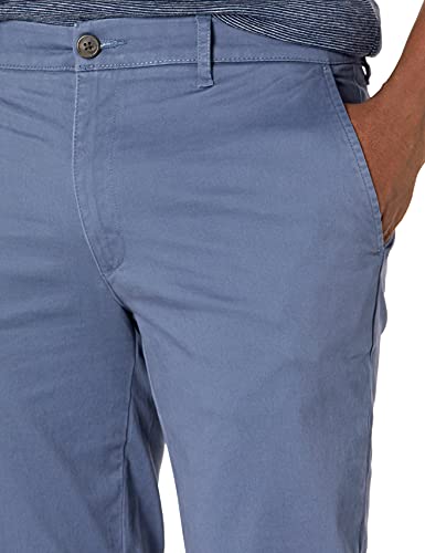 Amazon Essentials Men's Skinny-Fit Washed Comfort Stretch Chino Pant (Previously Goodthreads), Denim, 32W x 28L