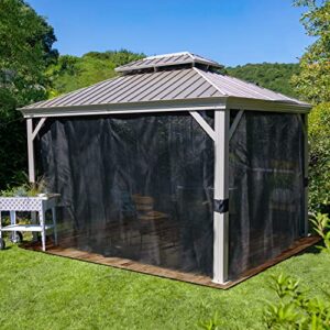 Sojag Monaco Champagne 12 ft. x 14 ft. Gazebo