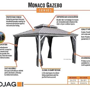 Sojag Monaco Champagne 12 ft. x 14 ft. Gazebo