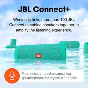 JBL Flip 4 Waterproof Portable Bluetooth Speaker - Ocean Blue